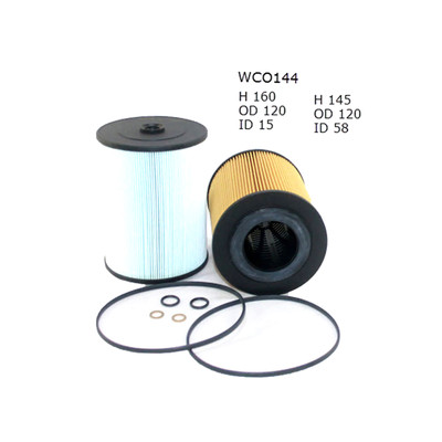 WZ372NM Wesfil Cooper Oil Filter for Mitsubishi (Cross Ref: Z372)