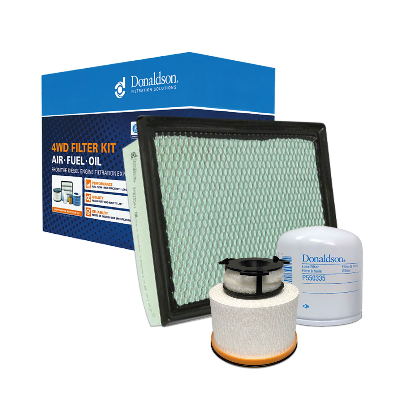 Donaldson Filter Kit for Toyota Hilux Fortuner 2.8L 1GD-FTV GUN16-26 ...