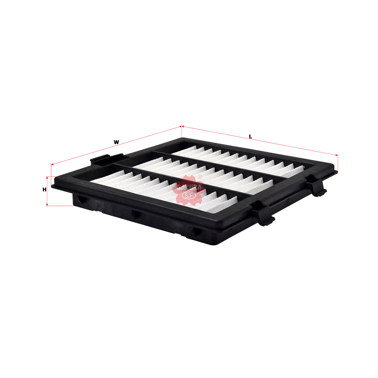 Sakura Cabin Air Filter CA-27060 Cross Ref: YA00001490 - Western Filters