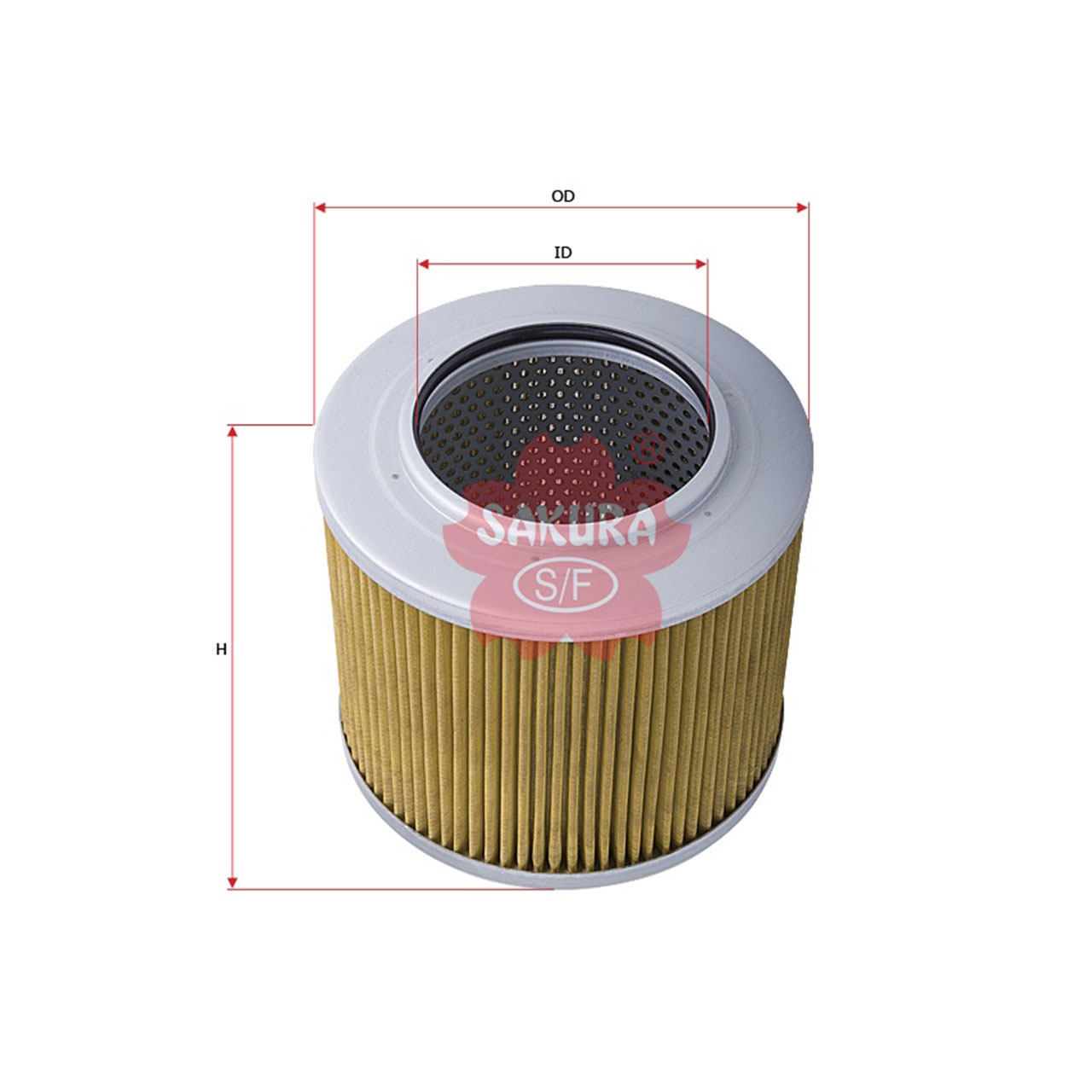 Sakura Hydraulic Filter Element H-2706 Cross Ref: 172162-73700 ...