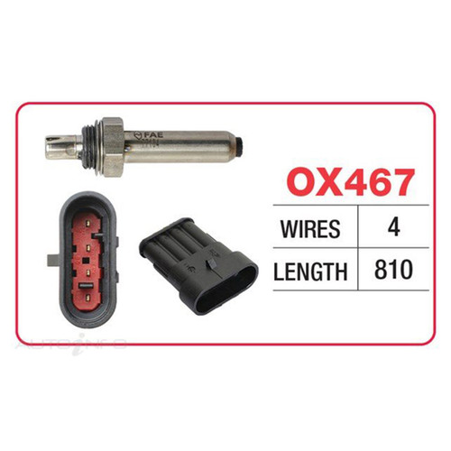 Oxygen Sensor OX467 for Holden Astra TS 1.8L X18XE1 I4 16V (Sep 1998 ...