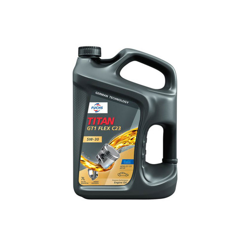 Fuchs Premium Engine Oil 5080007 Titan GT1 FLEX C23 SAE 5W-30 / 7L Bottle