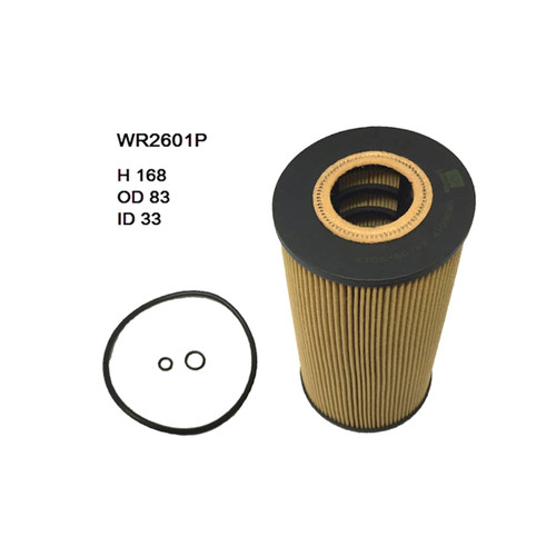 WR2601P Wesfil Cooper Oil Filter for Mercedes (Cross Ref: R2601P)