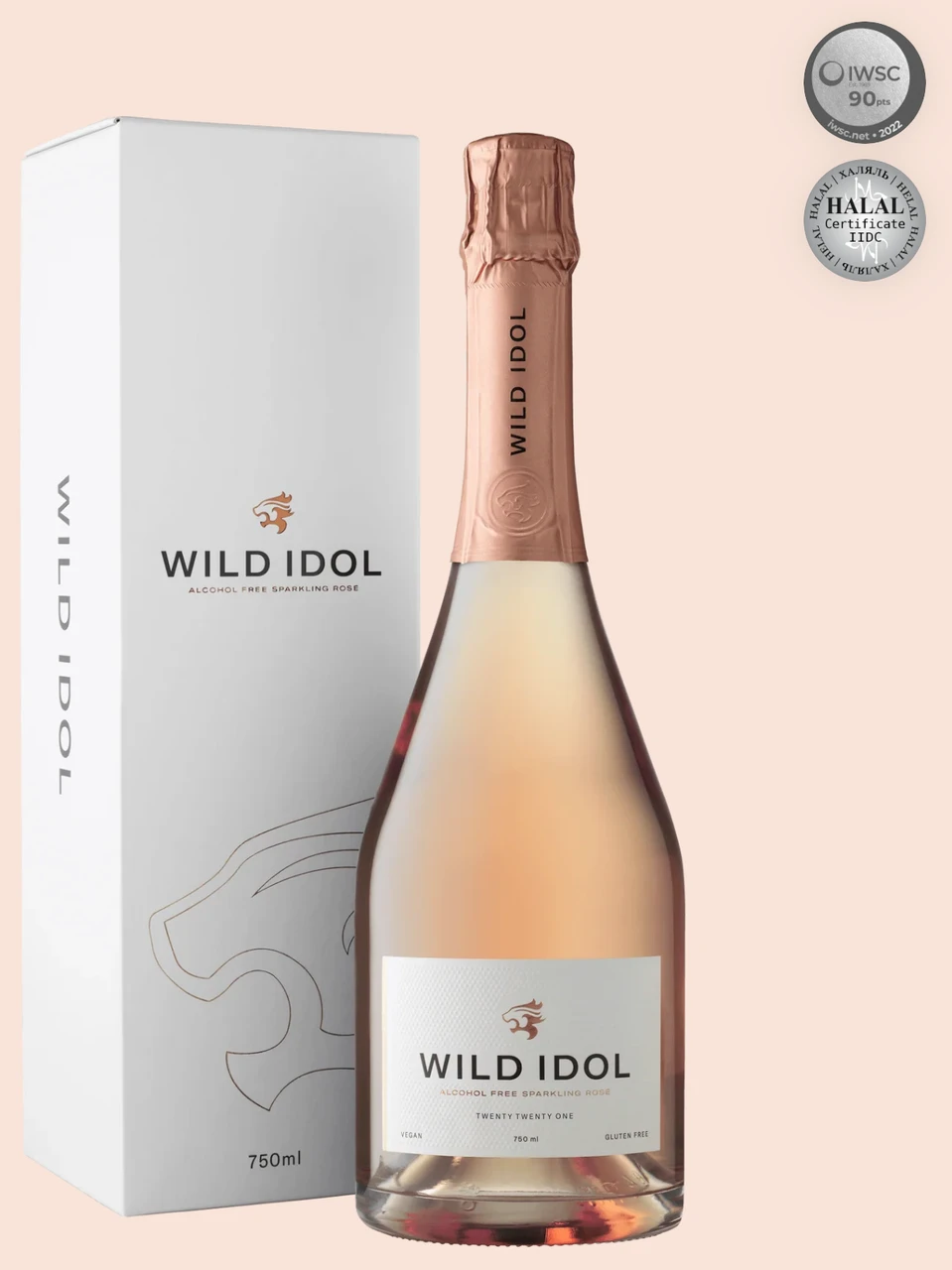 Wild Idol Alcohol Free Sparkling Rose - Ellis Wharton Wines