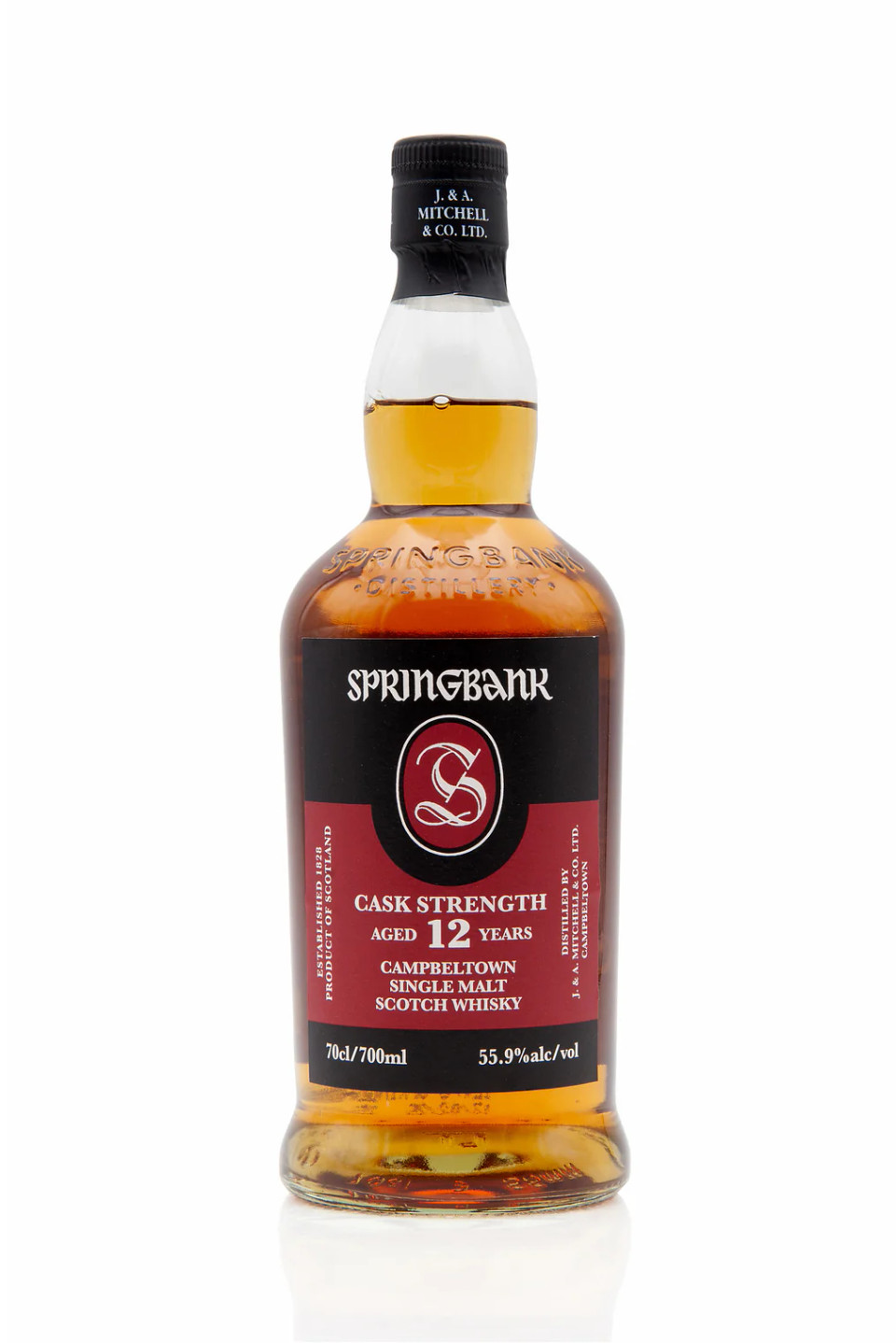 Springbank 12 Year old Cask Strength 2025 Release - Ellis Wharton Wines