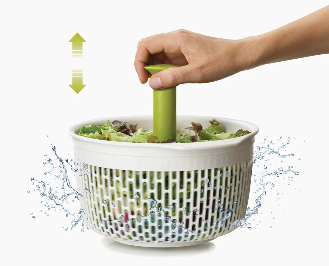 Spindola In-Sink Salad Spinner & Colander - Fante's Kitchen Shop ...