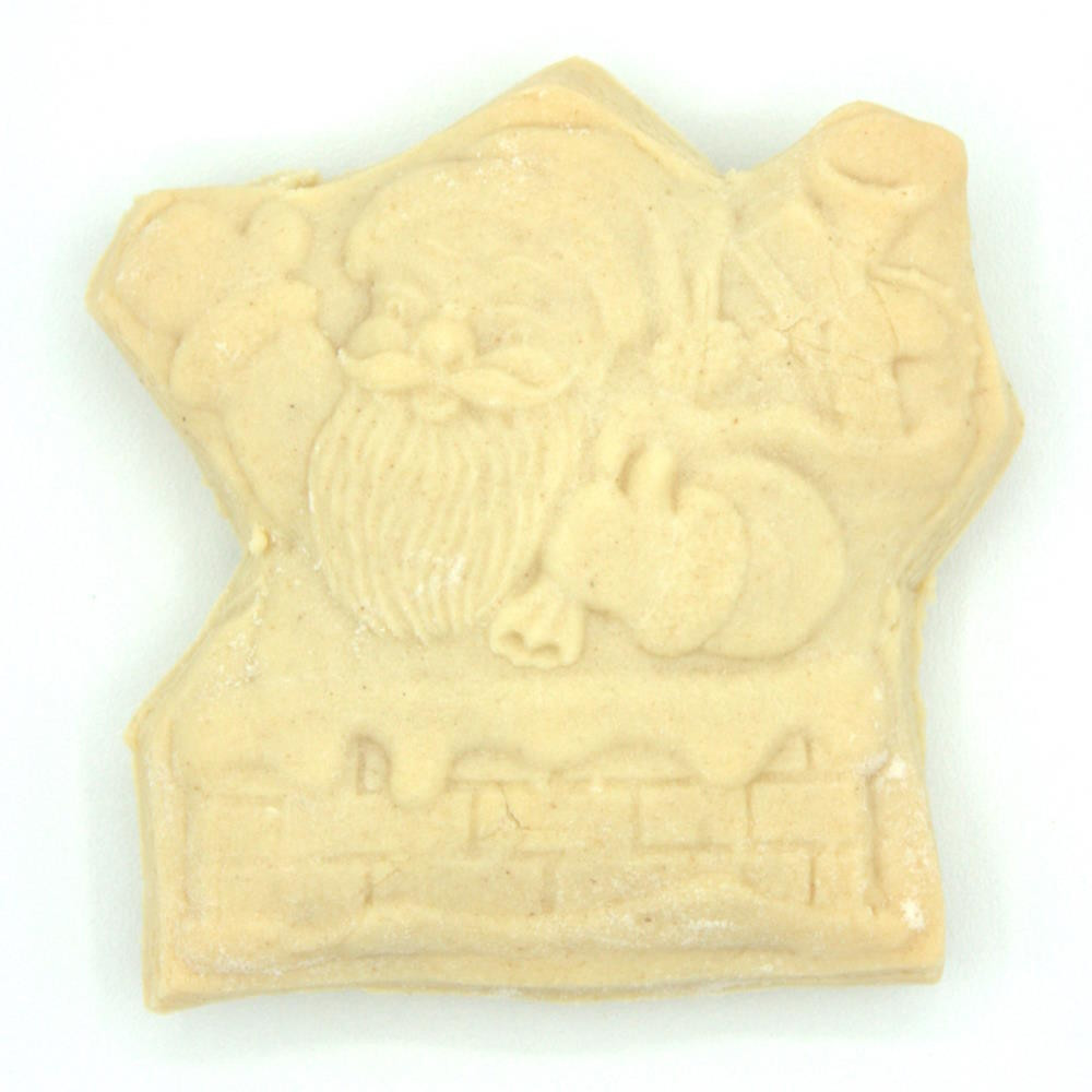 House on the Hill Santa in Chimney Springerle Mold With Cookie Cutter ...