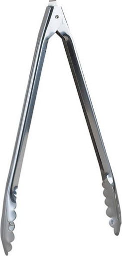 Stainless Locking Spring Tongs, 12 in. - Fante's Kitchen Shop - Since 1906