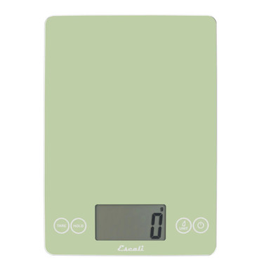 Escali Arti Kitchen Scale 15 lb. Green - Fante's Kitchen Shop - Since 1906
