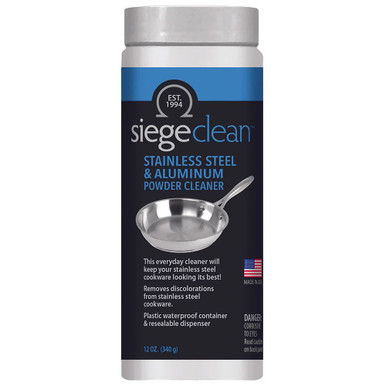 Siege Stainless Steel & Aluminum Powder Cleaner - Fante's Kitchen Shop ...