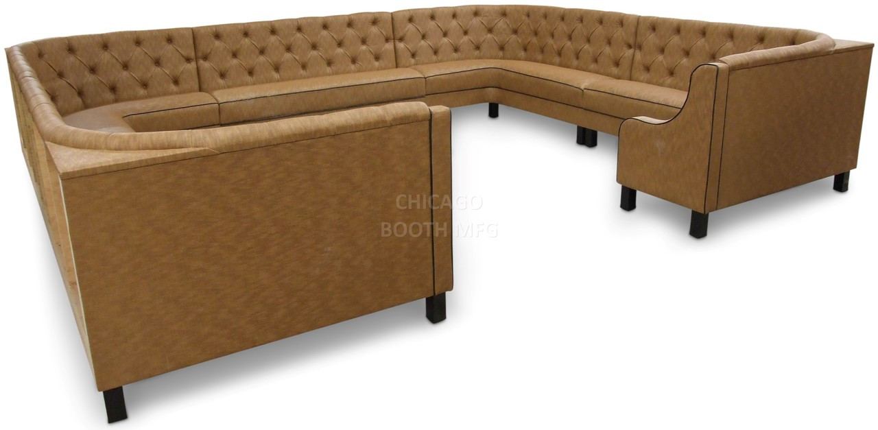 Harper Lounge Booth - Chicago Booth Mfg