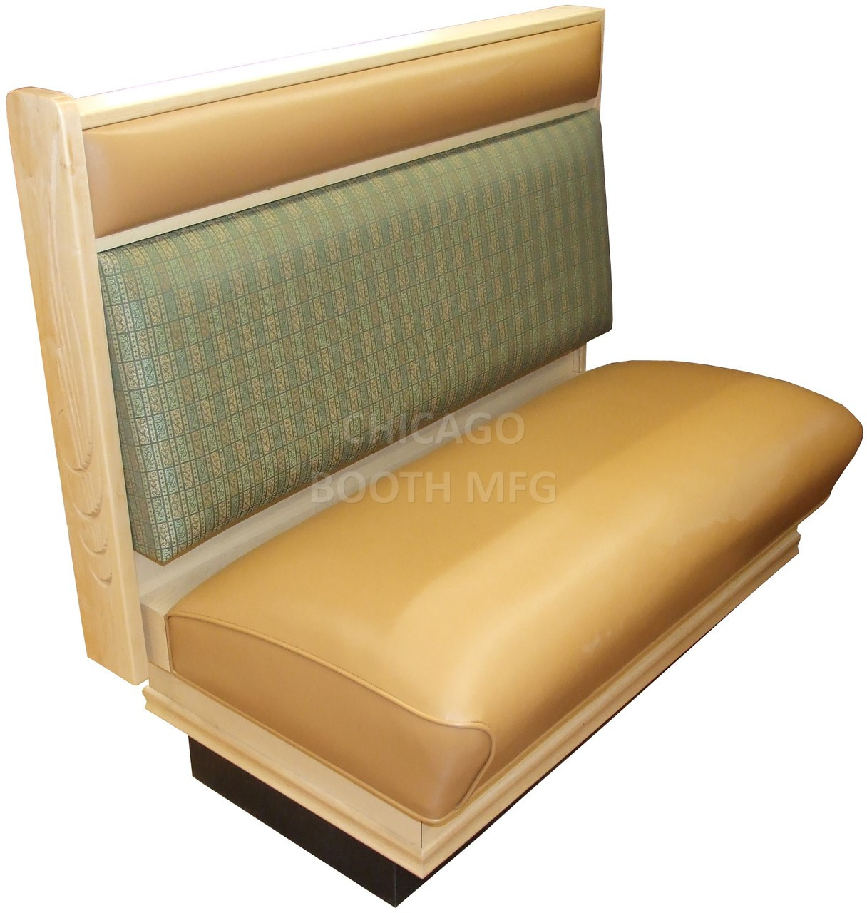 Two Step Restaurant Booth - Chicago Booth Mfg