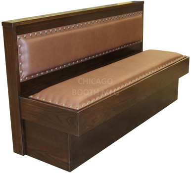 Walker Restaurant Booth - Chicago Booth Mfg