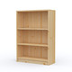 34"H x 9.25"D Real Wood Bookcase