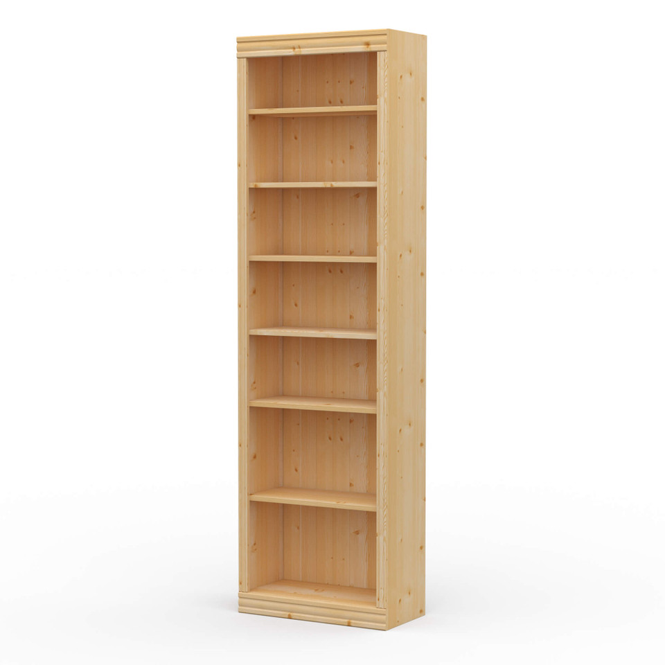 Real Wood Bookcase 82" High x 12" Deep
