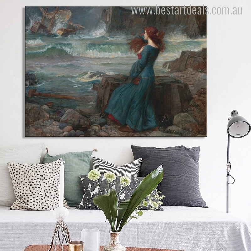 Buy Miranda The Tempest Canvas Print Wall Art Decor.