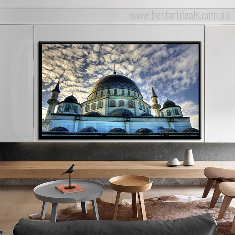 Buy New The Blue Mosque Canvas Print Wall Art Decor.