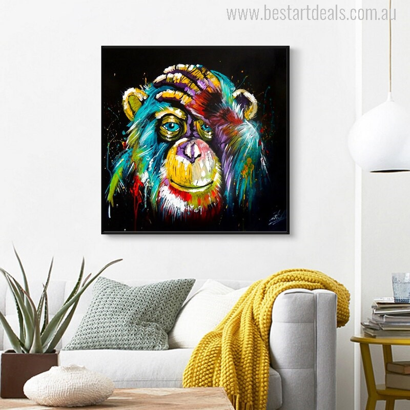 Buy Baboon Canvas Print Wall Art Decor.