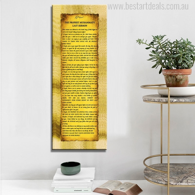 Buy The Prophet Sermon Canvas Print Wall Art Decor.