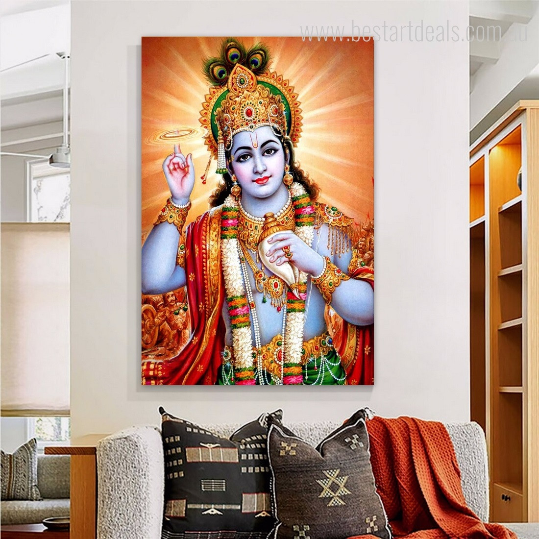 Lord Vishnu Indian God - Bestartdeals.com.au