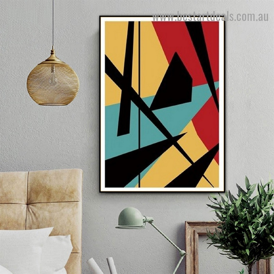 Buy Colorific Lotus Canvas Print Wall Art Decor.