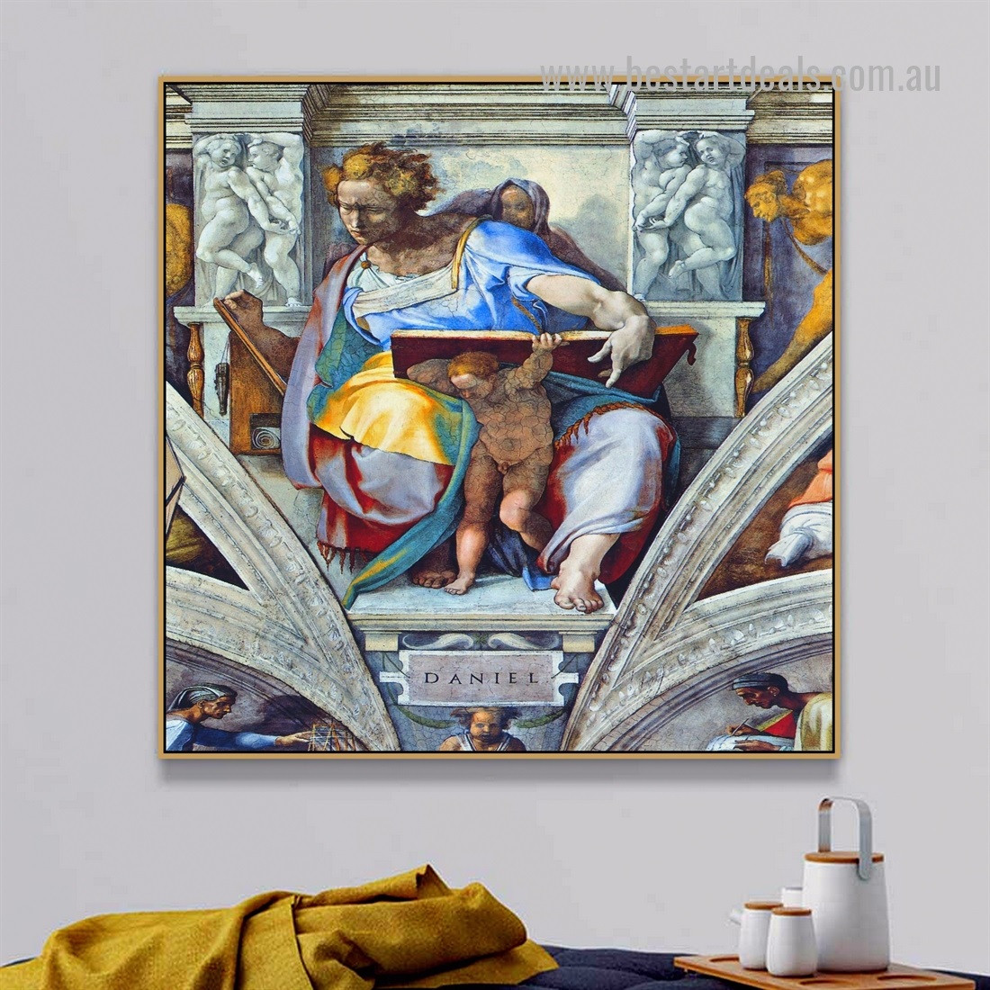 Sistine Chapel Ceiling the Delphic Sibyl - Bestartdeals.com.au