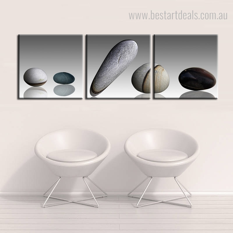 Buy Golden Stones Canvas Print Wall Art Decor.