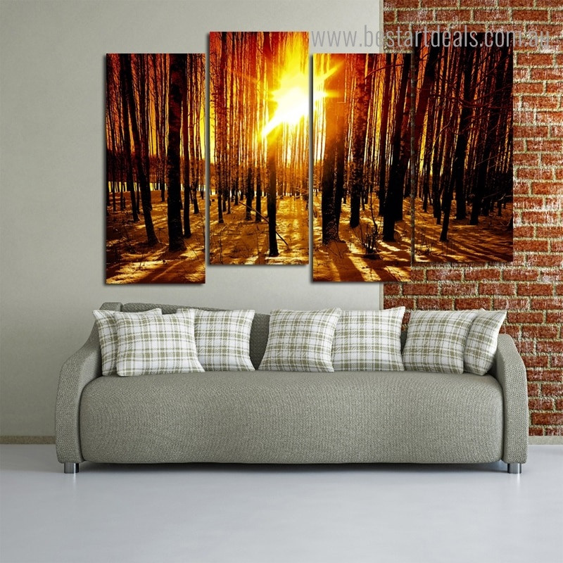 Buy Sunrise Canvas Print Wall Art Decor.