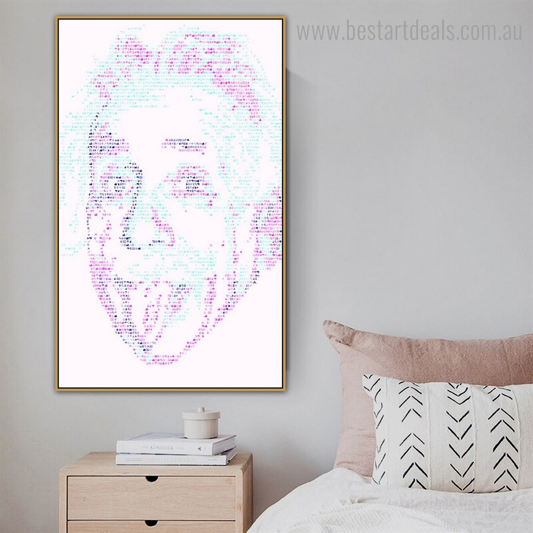 Buy Albert Einstein Canvas Print Wall Art Decor.