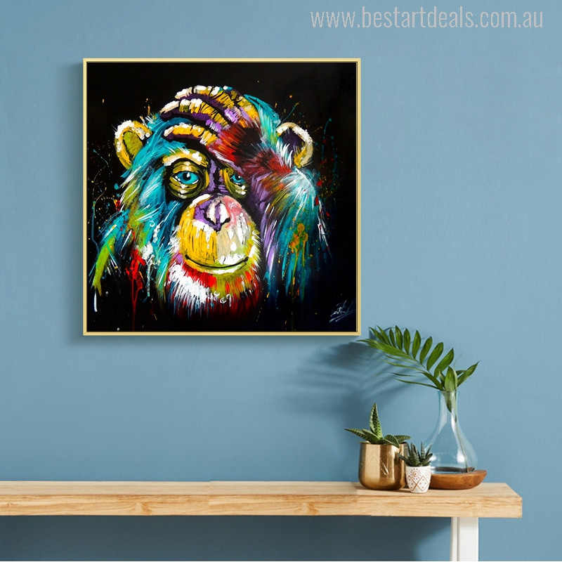 Buy Baboon Canvas Print Wall Art Decor.