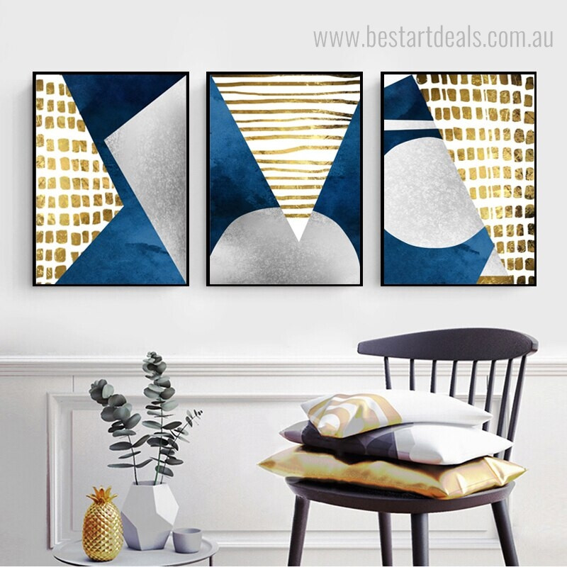 Buy Golden Boxes Canvas Print Wall Art Decor.