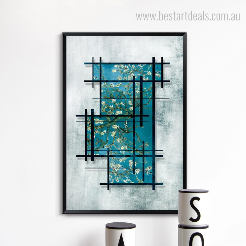Buy Almond Blossom Canvas Print Wall Art Decor.