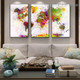 Buy Global Map Canvas Print Wall Art Decor.