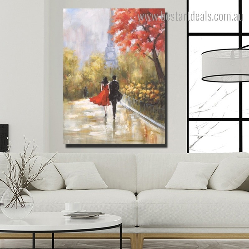 Buy Lover Walk Canvas Print Wall Art Decor.