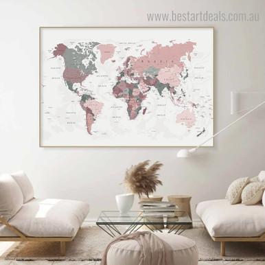 Calico World Map - Bestartdeals.com.au