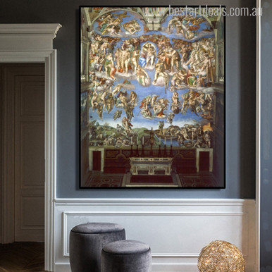 Buy Last Judgment Canvas Print Wall Art Decor.