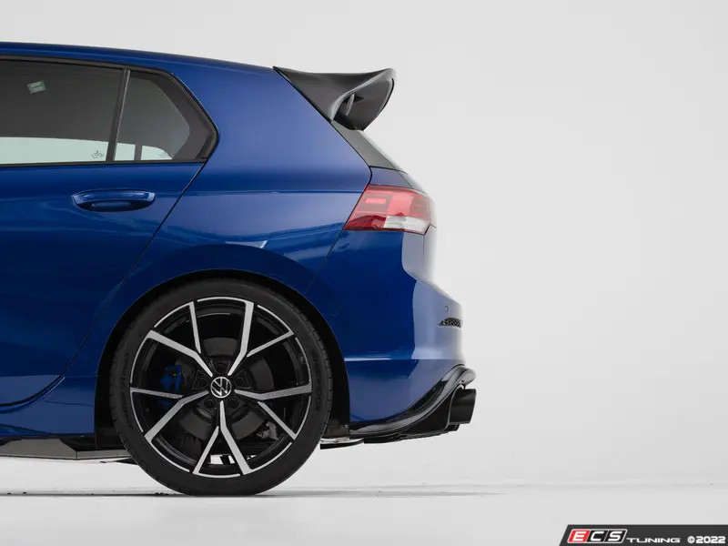 MK8 Golf R Rear Diffuser - Gloss Black - ES#4623689