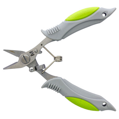 Mustad Green Braid Scissor Pearl Nickel - McCredden's