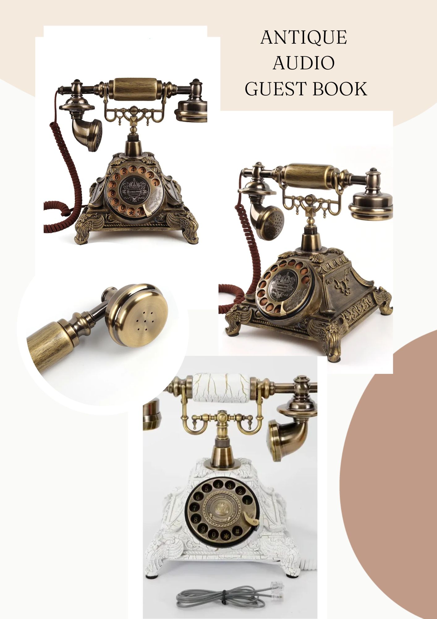 AUDIO GUEST BOOK PHONE | AUDIO GUEST BOOK PHONE