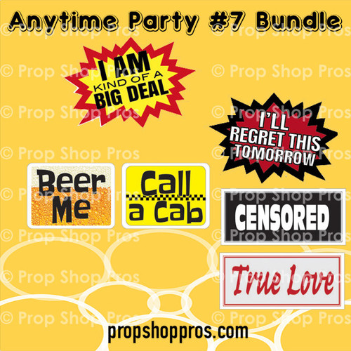 Best Anytime Party Photo Booth Props | Prop Shop Pros