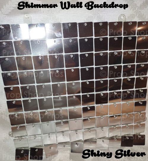 SHINY SILVER 8x8 SHIMMER WALL PHOTO BOOTH BACKDROP | PHOTO BOOTH ...