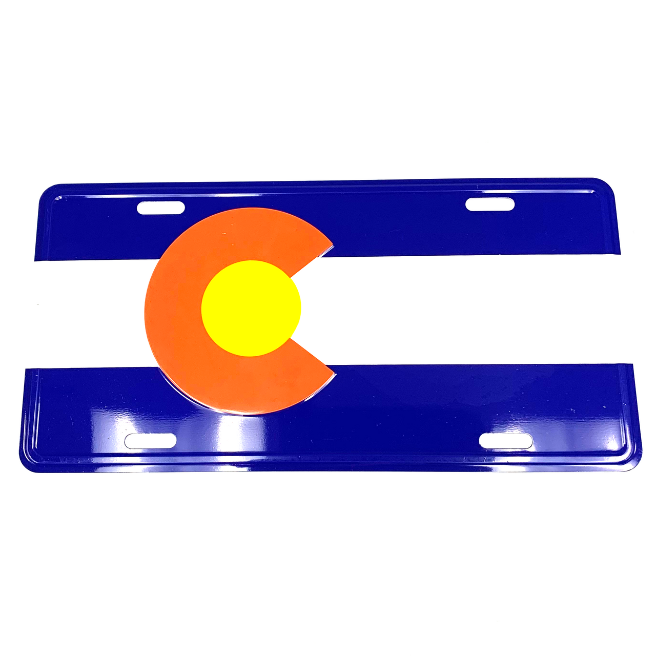 Colorado Flag License Plate - Paykoc Imports, Inc.