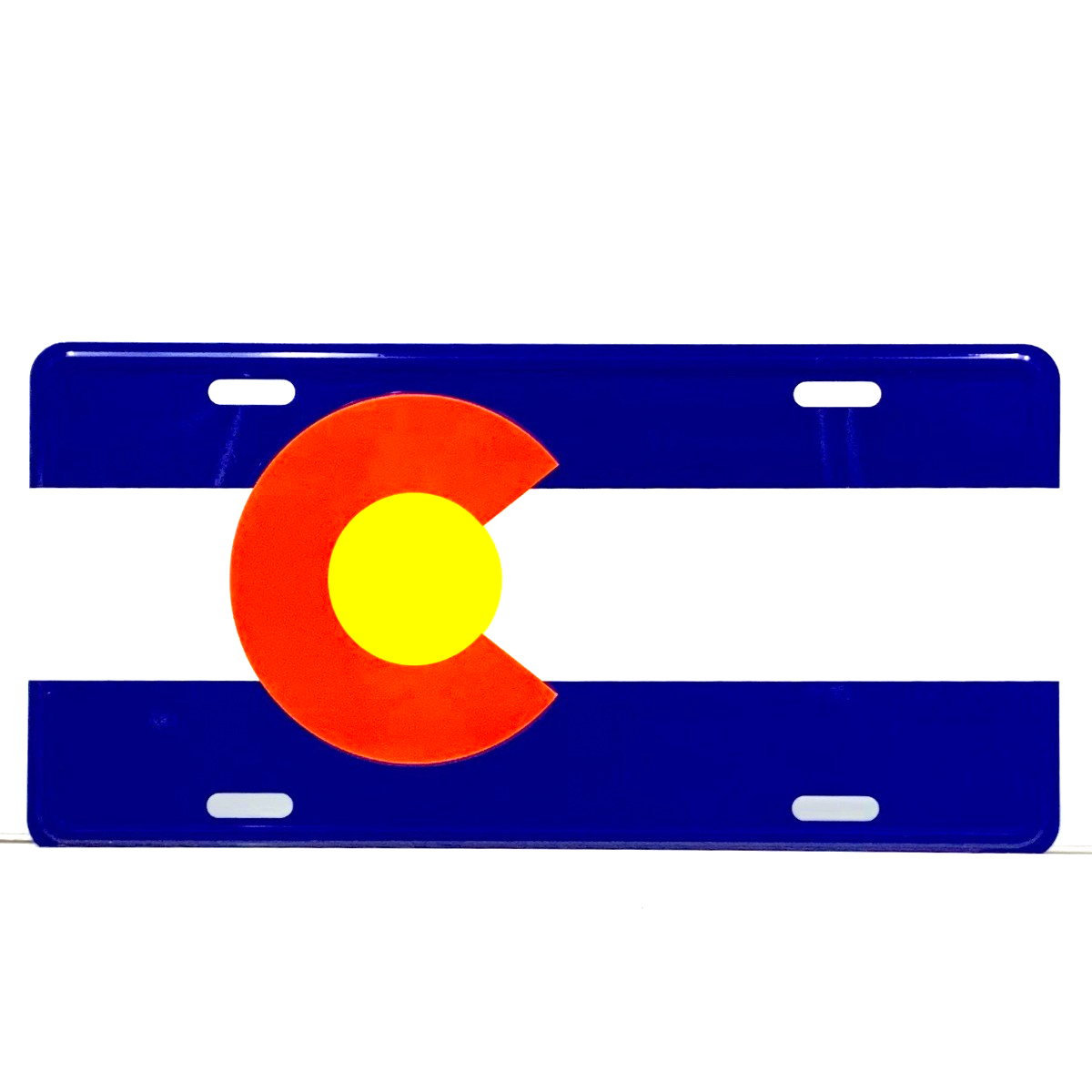 Colorado Flag License Plate - Paykoc Imports, Inc.