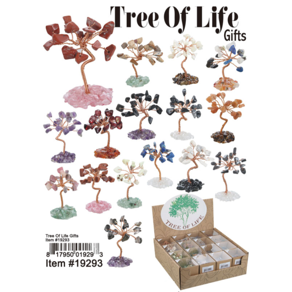 Tree Of Life made of Special Rocks and Minerals 19293 - Paykoc Imports ...