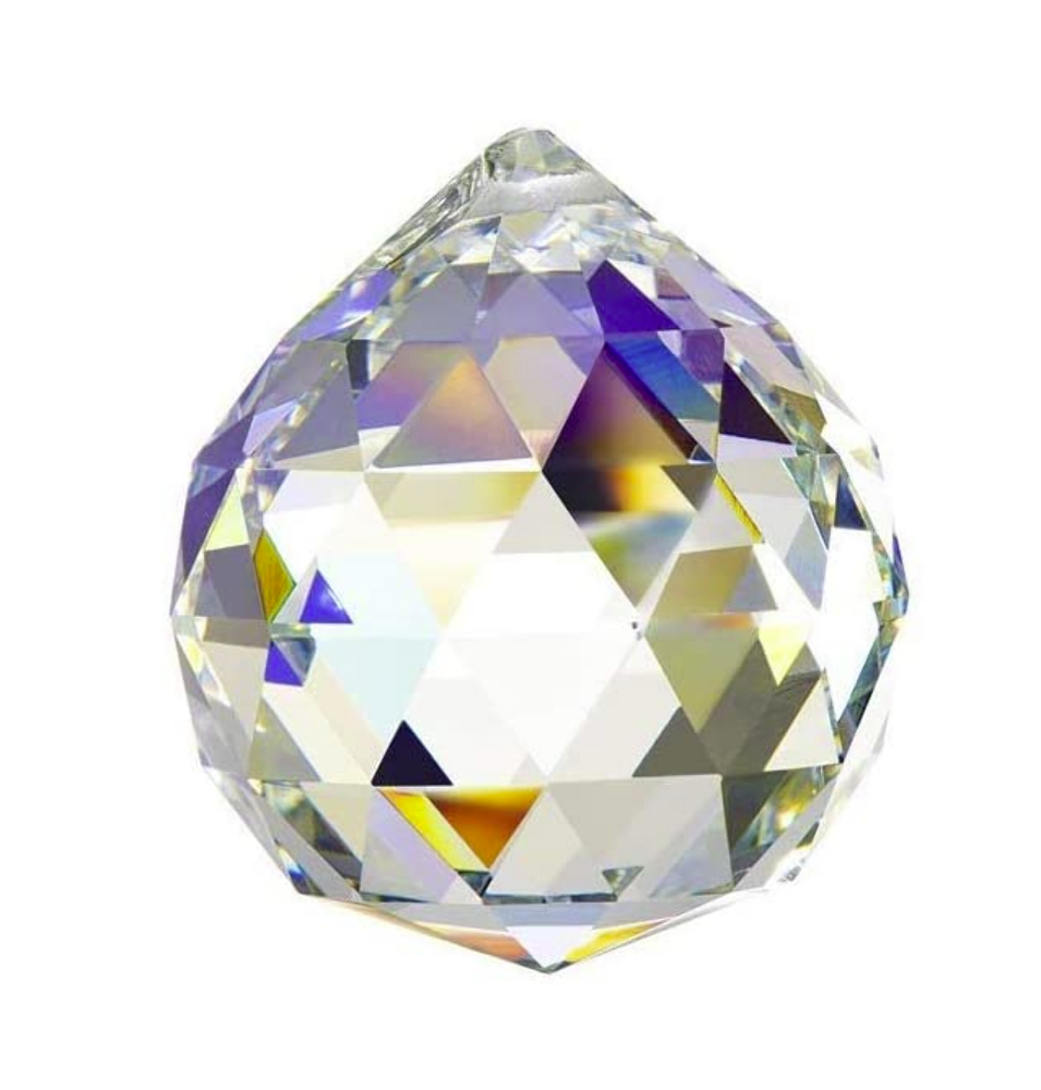 Leaded Hanging Crystal Ball 40mm - Paykoc Imports, Inc.