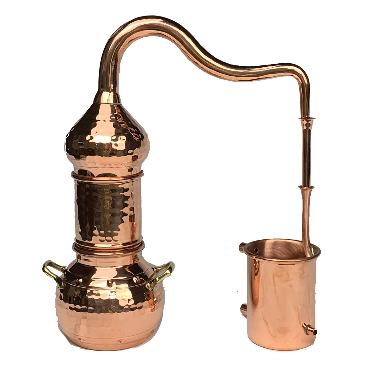 Small Expandable Alembic Whiskey Still - Half Liter Copper Distillery ...