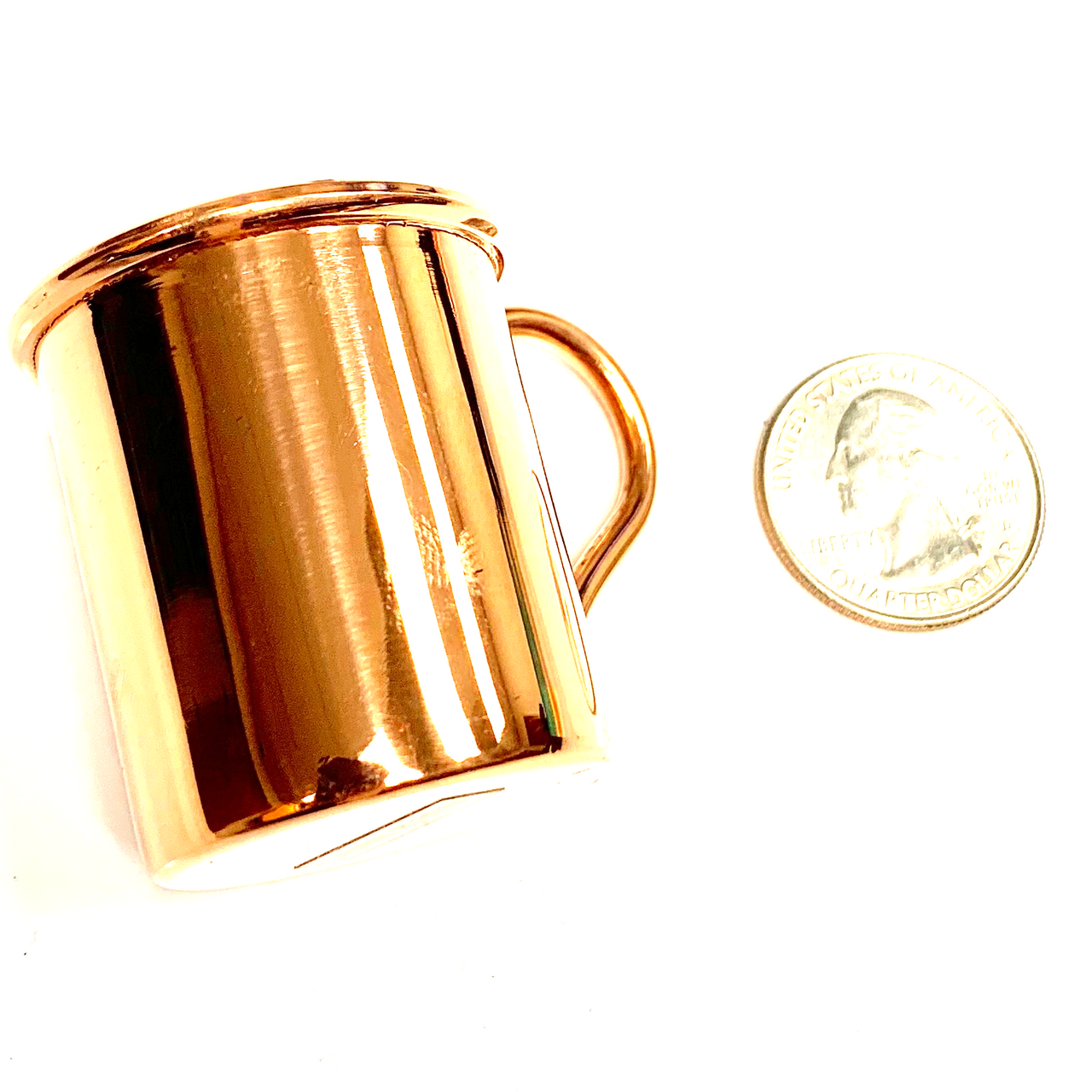 Mini Solid Copper Moscow Mule Mug Shot 1oz - Paykoc Imports, Inc.