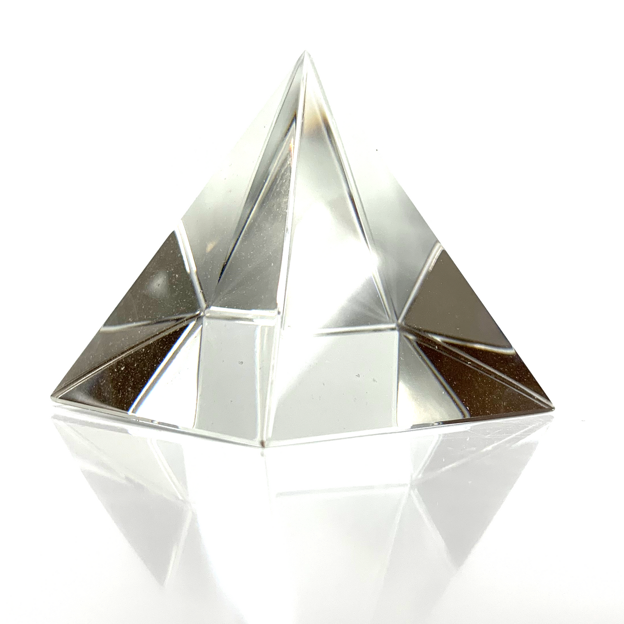 2 1/2" Glass Pyramid - Paykoc Imports, Inc.