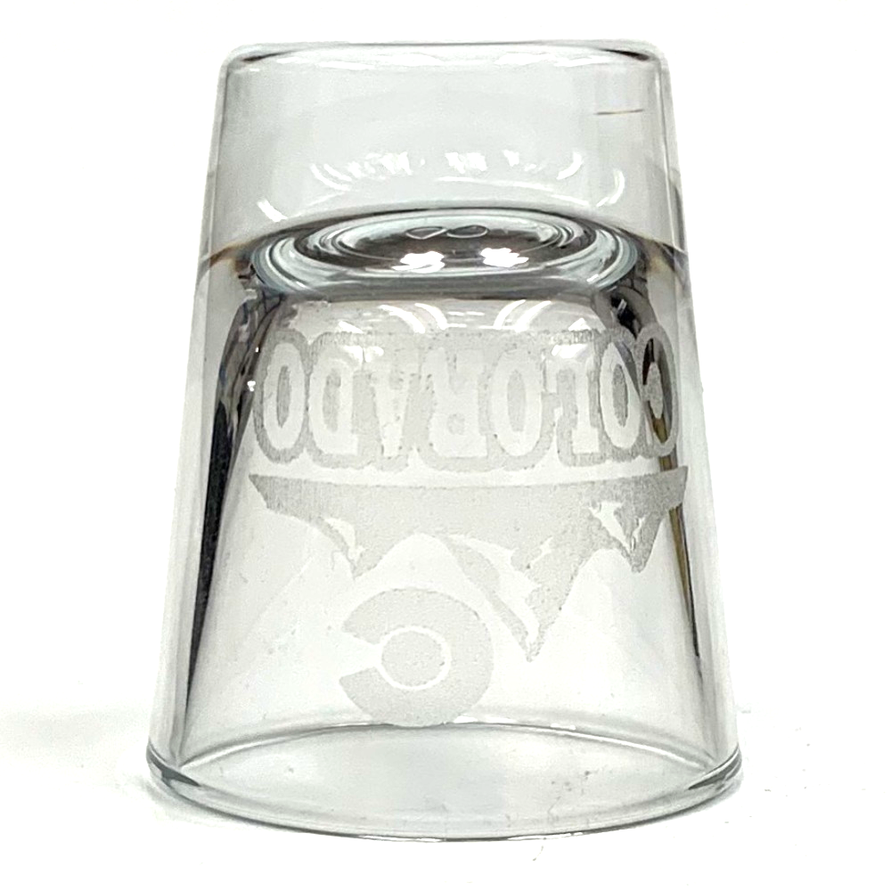 Colorado Laser Engraved Mountain Shot Glass - Paykoc Imports, Inc.
