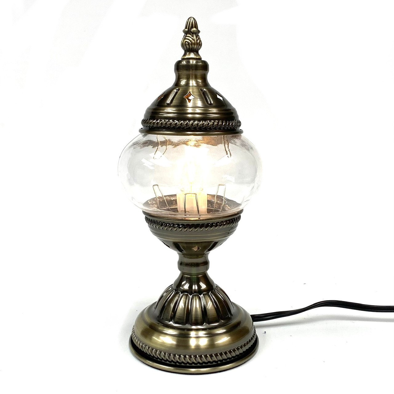 DIY Turkish Mosaic Lamp Kit - Pedestal Table Top Heavy Base MB2 ...